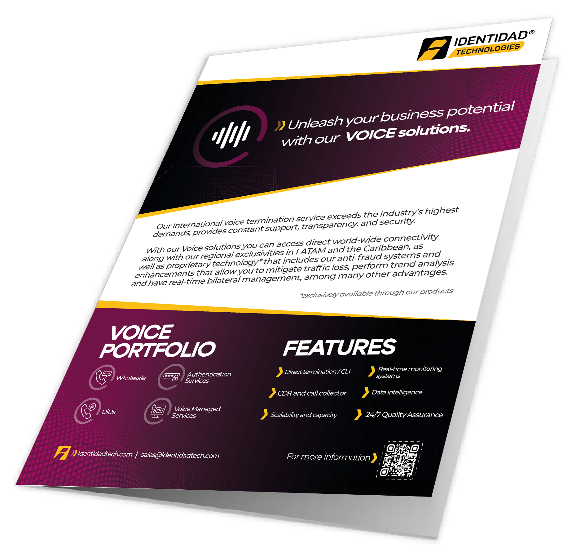 VOICE / Identidad Technologies - Identidad